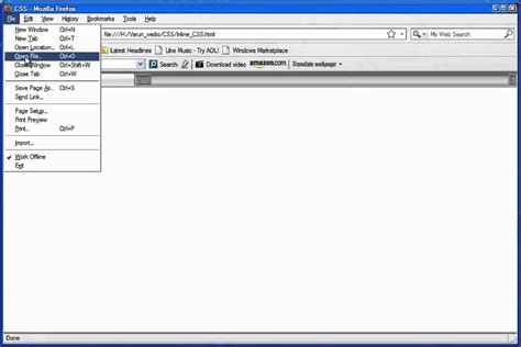 lesson 05 how to apply inline internal and external css hindi