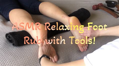 Asmr Foot Scratch With Asmr Tools