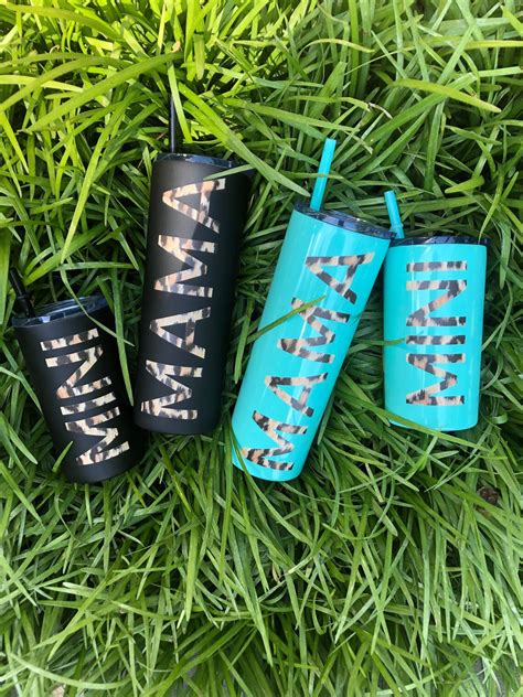 Matching Mother Daughter Tumblers Mama And Mini Tumbler Etsy
