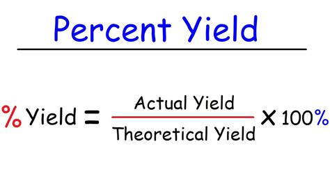 Theoretical Yield
