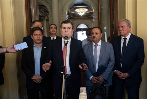 Con El Aval De Gobernadores Alberto Fernández Envía Al Congreso El