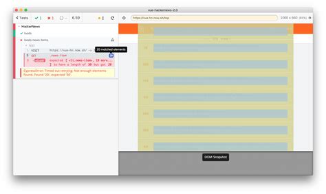 end to end testing a vuejs hackernews clone vue js
