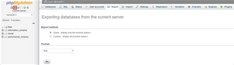 how to migrate databases from mariadb 5 to mariadb 10 synology