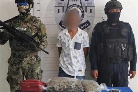 Detienen A Tabasqueño De 26 Años Por Delitos Contra La Salud En Cancún