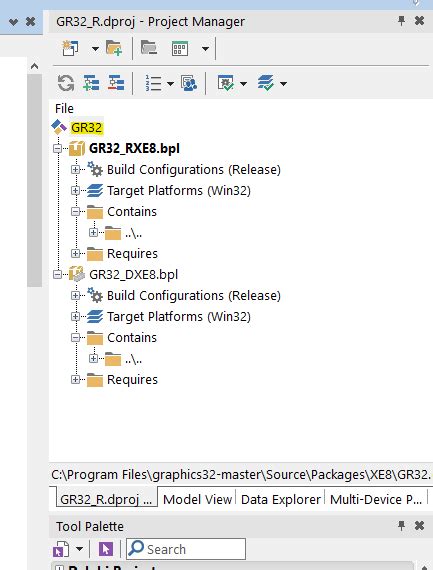 adding graphics32 component delphi ide and apis delphi praxis [en]