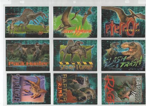Jurassic Park Saga A Cinematic Universe Inkworks® Jurassic Park 3