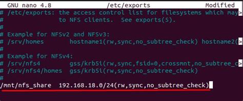 how to install and configure an nfs server on ubuntu 20 04