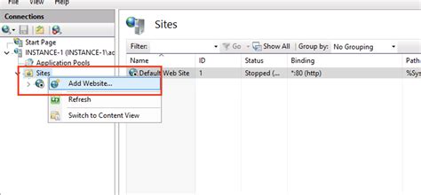 how to run a website in iis webserver on windows server 2019 devtutorial