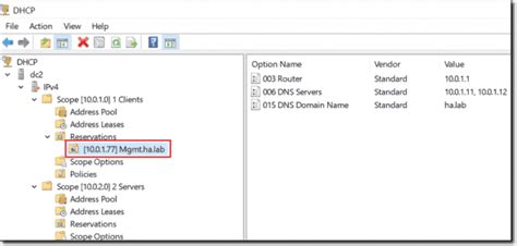 convert a dhcp reservation to a static ip with powershell 4sysops