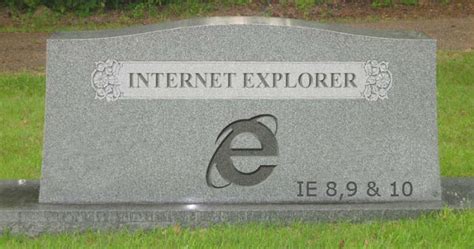 celebrating agonizing death of ie 8 9 10 know the top reasons