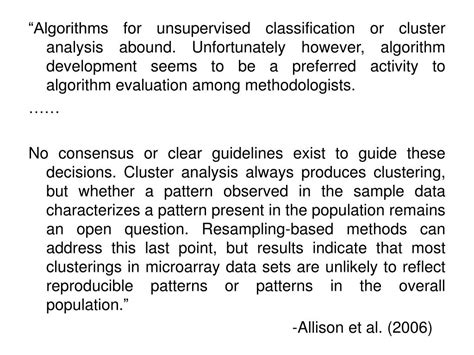 Ppt Clustering Part Ii Powerpoint Presentation Free Download Id
