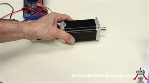 using big stepper motors with arduino dronebot workshop