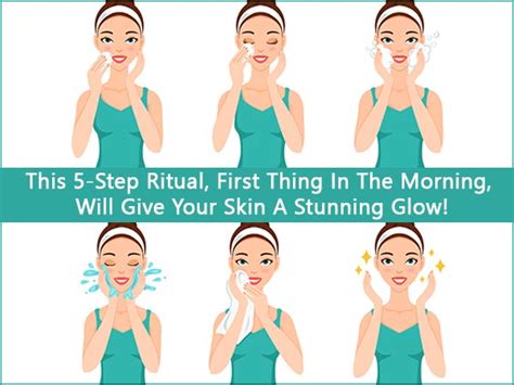 This 5 Step Ritual First Thing In The Morning Will Give Your Skin A