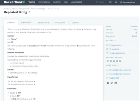 introduction to hackerrank for python programmers compucademy
