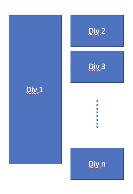 html 2 column layout with an extra scroll bar for left