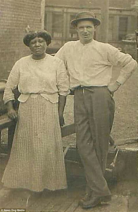 19th Century Images Capture Brave Interracial Couples Daily Mail Online