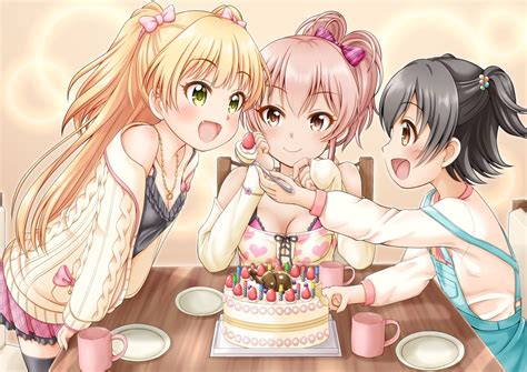 Akagi Miria Idolmaster Idolmaster Cinderella Girls Jougasaki Mika