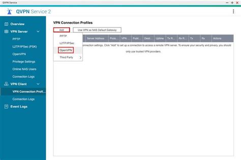 How Does My Qnap Nas Connect To An Openvpn Server Using An Ovpn