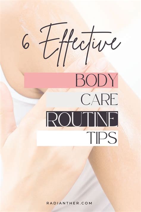 This Best Body Skin Care Routine Will Perfect Your Skin Artofit