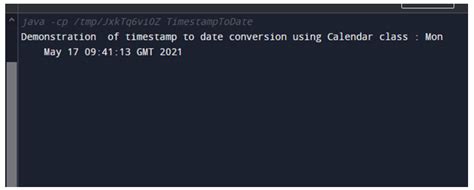 timestamp to date in java how to convert timestamp to