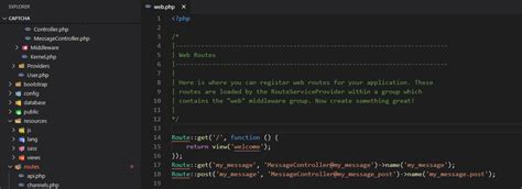 how to implement flash message in laravel 5 8
