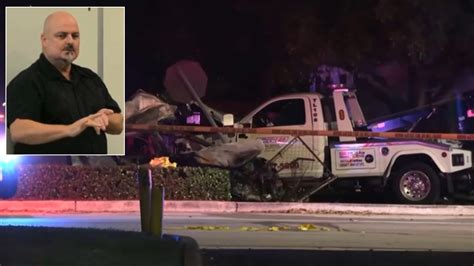 Tow Truck Driver Arrested In Fiery Crash That Killed Miami Dade College