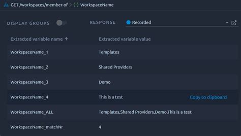 json variable extractor documentation octoperf