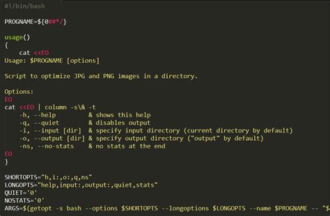 optimizing images with bash script hugo giraudel web