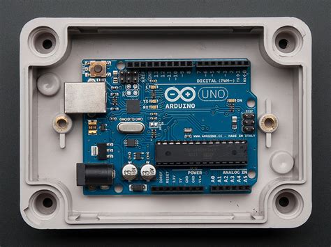 small plastic project enclosure weatherproof with clear top id 903