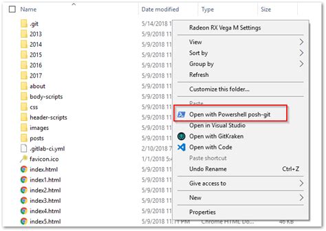 my why and how of posh git context menu transcripts and