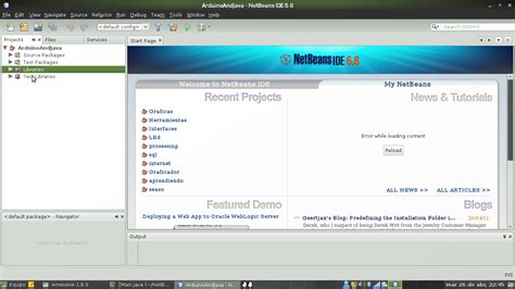 java al maximo primer tutorial arduino desde java