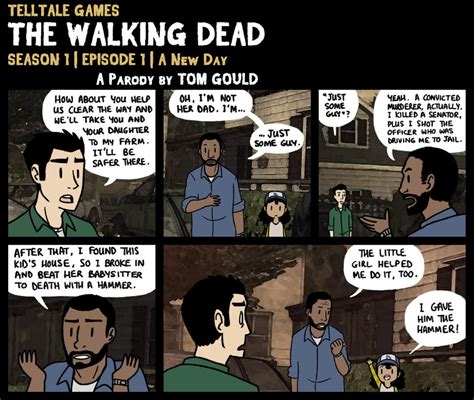 Twd S1e1 Honest Lee By Thegouldenway On Deviantart