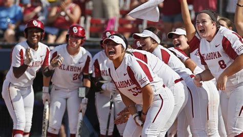 Ou Softball Clinches 12th Womens College World Series Berth