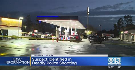 Suspect Identified In Stockton Police Shooting Cbs Sacramento