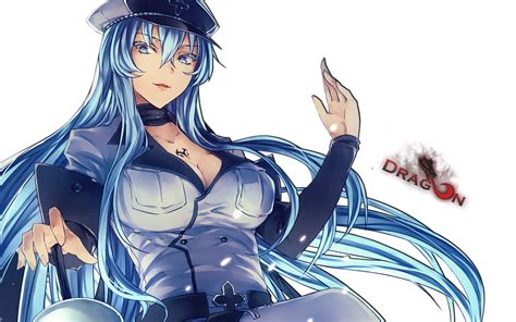 Akame Ga Kill Render Esdeath By Dragon Make A On Deviantart Akame