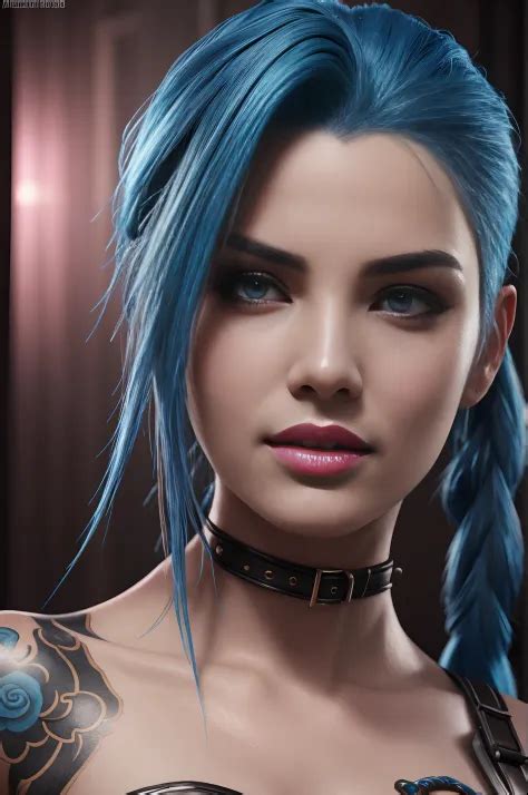 Jinx High Detail Skin 1 2 High Detail Face Sexy 3d Seaart Ai