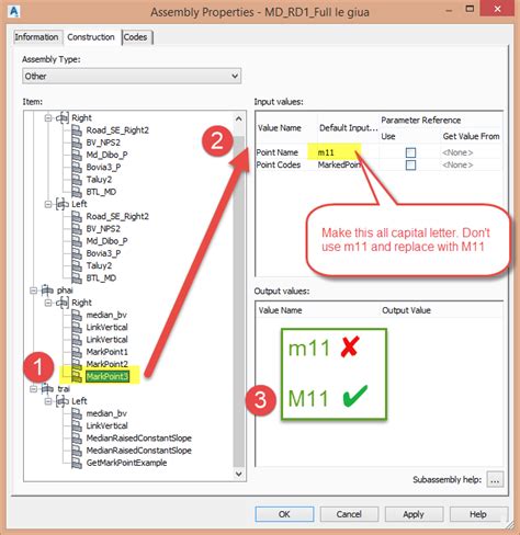 solved how to creat link to mark point subassembly by autodesk