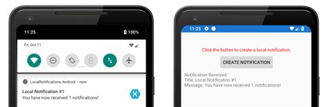 xamarin forms local notifications xamarin microsoft learn