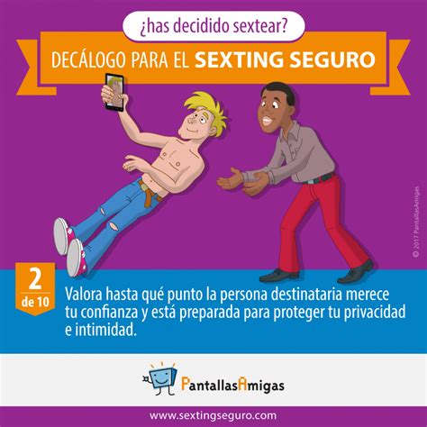Decálogo Para Prevenir Los Riesgos Del Sexting Con Motivo Del Safer
