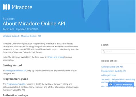 miradore api overview sdk documentation and alternatives rapidapi