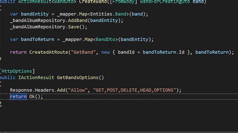 restful api with asp net core 3 0 45 50 adding support for options