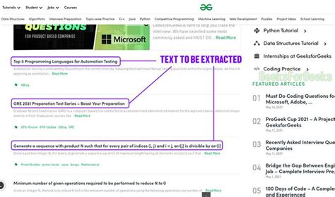 web scraping in flutter geeksforgeeks