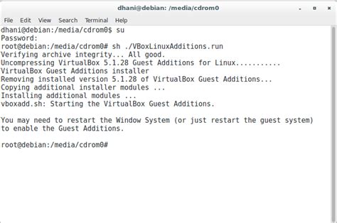 install guest additions manjaro dot site