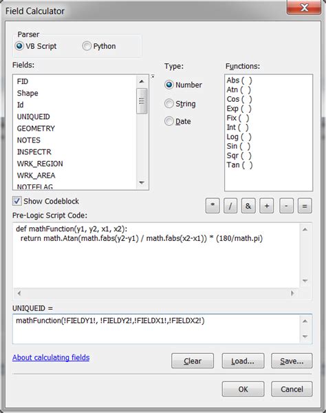 performing math in python parser of arcgis field calculator