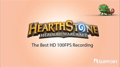 How To Record Hearthstone In Hd 100fps Youtube