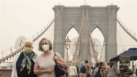 Smog Alert New York Among Worlds Most Polluted Cities Due To Canada