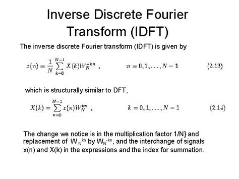 Ppt Fast Fourier Transform Fft Algorithms Powerpoint
