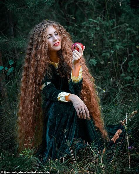 Real Life Rapunzel With 51 Inch Long Hair Spends Up To Four Hours