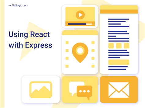 using react with express flatlogic blog