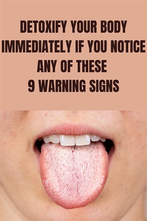 Detoxify Your Body Immediately If You Notice Any Of These 9 Warning